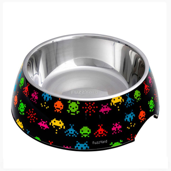 Fuzzyard Pet Bowl Space Raiders | Pets Palace Australia