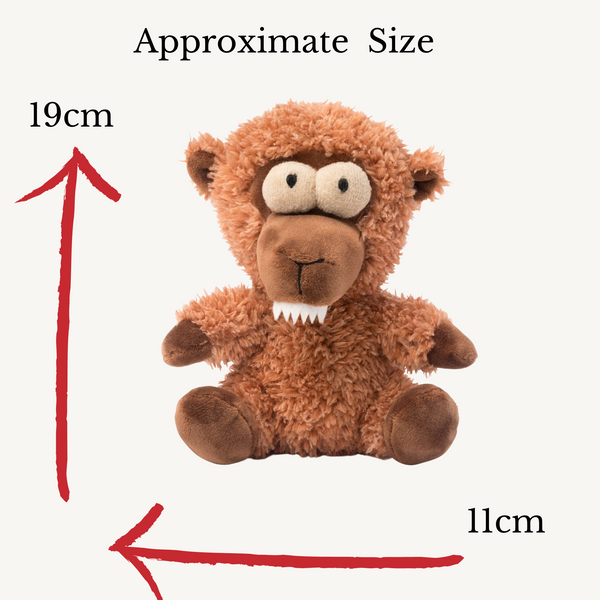 Fuzzyard Cheekie the Baboon Dog Toy | Pets Palace Australia